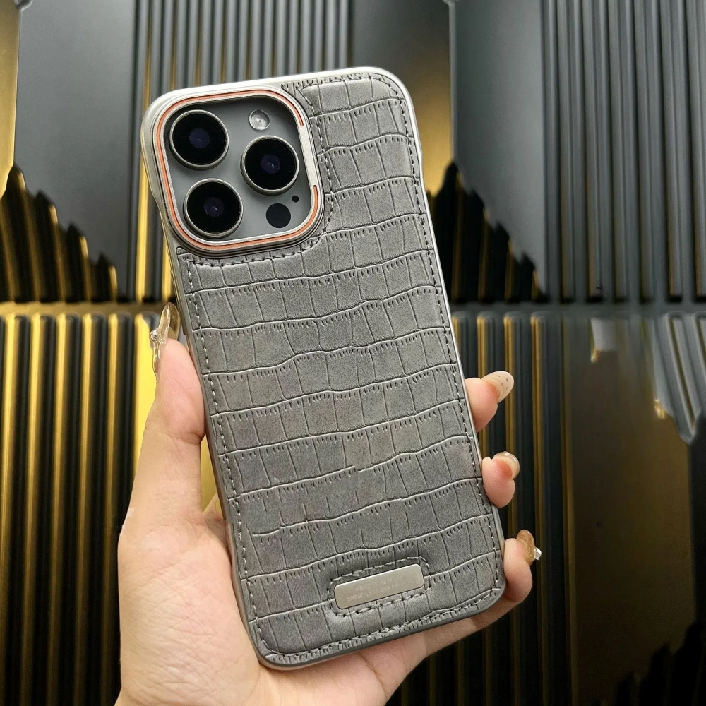 Magnetic Leather Borderless Phone Case master-marine-cv.com