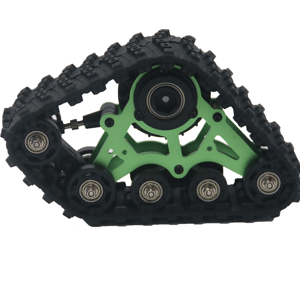 4PCS Aluminum Option Aggressive Tread Tires Tracks System Set and ...