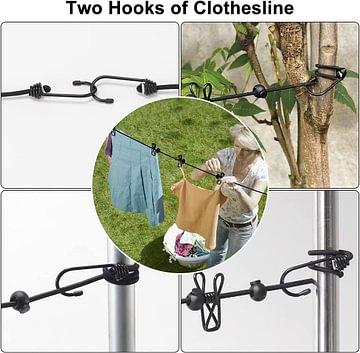 Portable Elastic Travel Clothes Rack