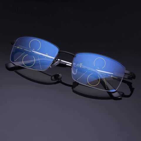 Outfany Intellireaders Glasses – Progressive Reading Glasses for Men ...
