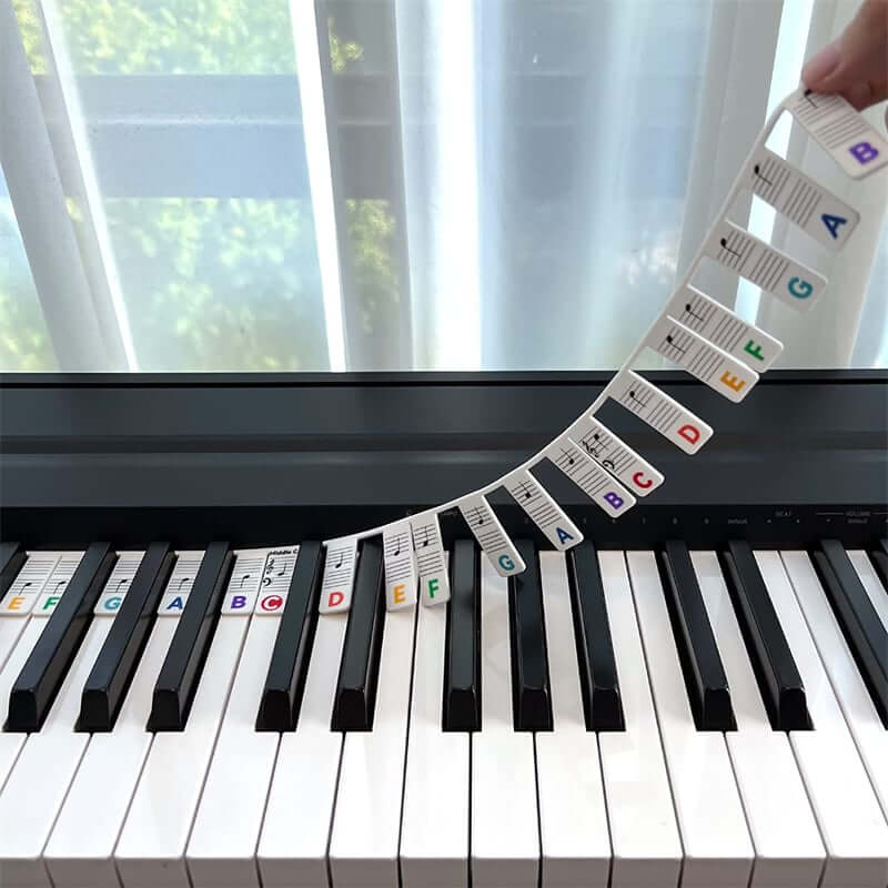 Removable Piano Keyboard Note Labels – Tegooe