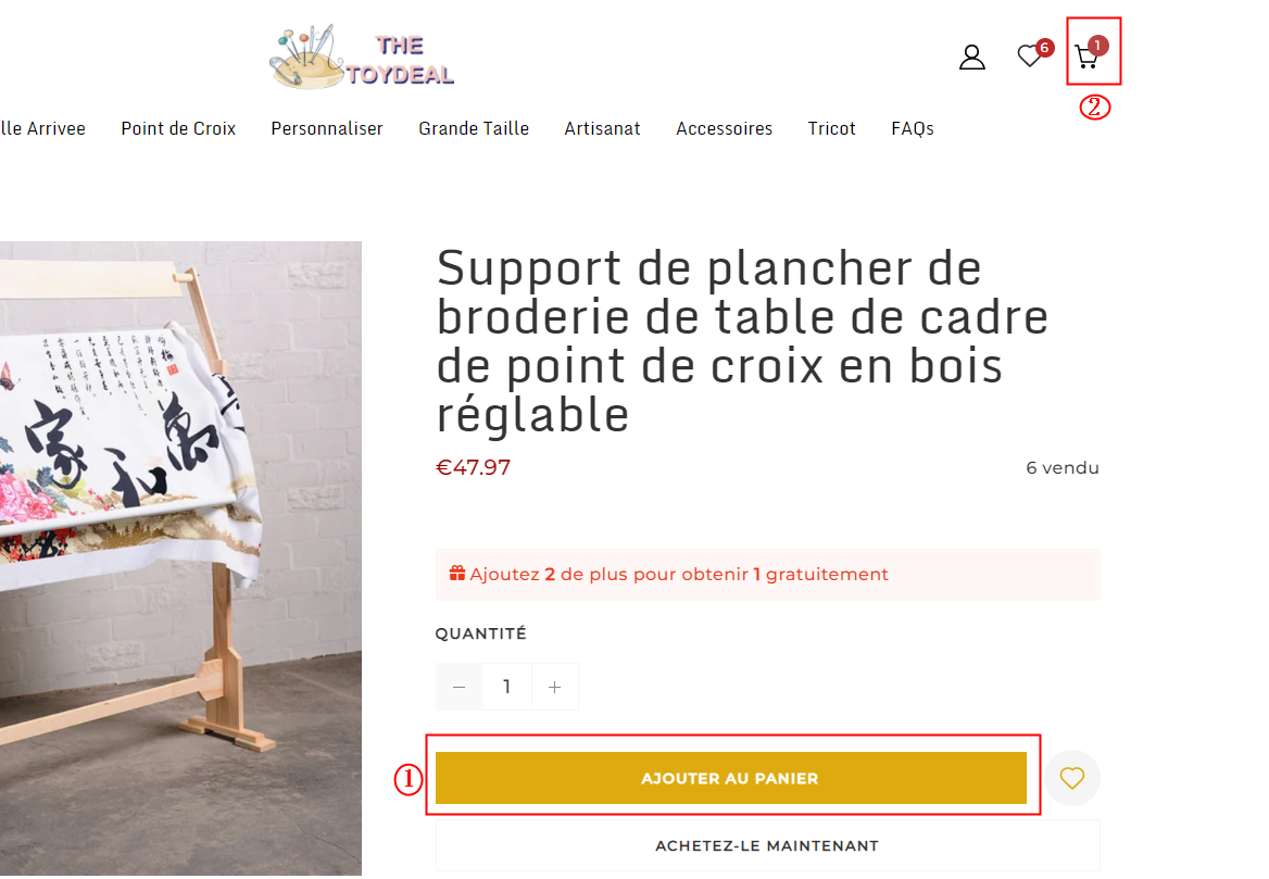 Comment Passer Commande